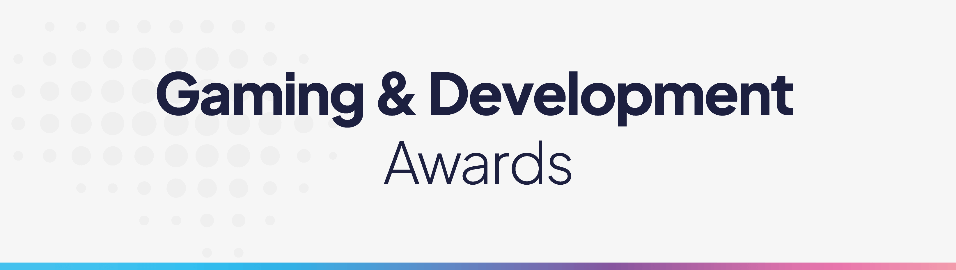 Gaming and Development Awards - Innovation in Business